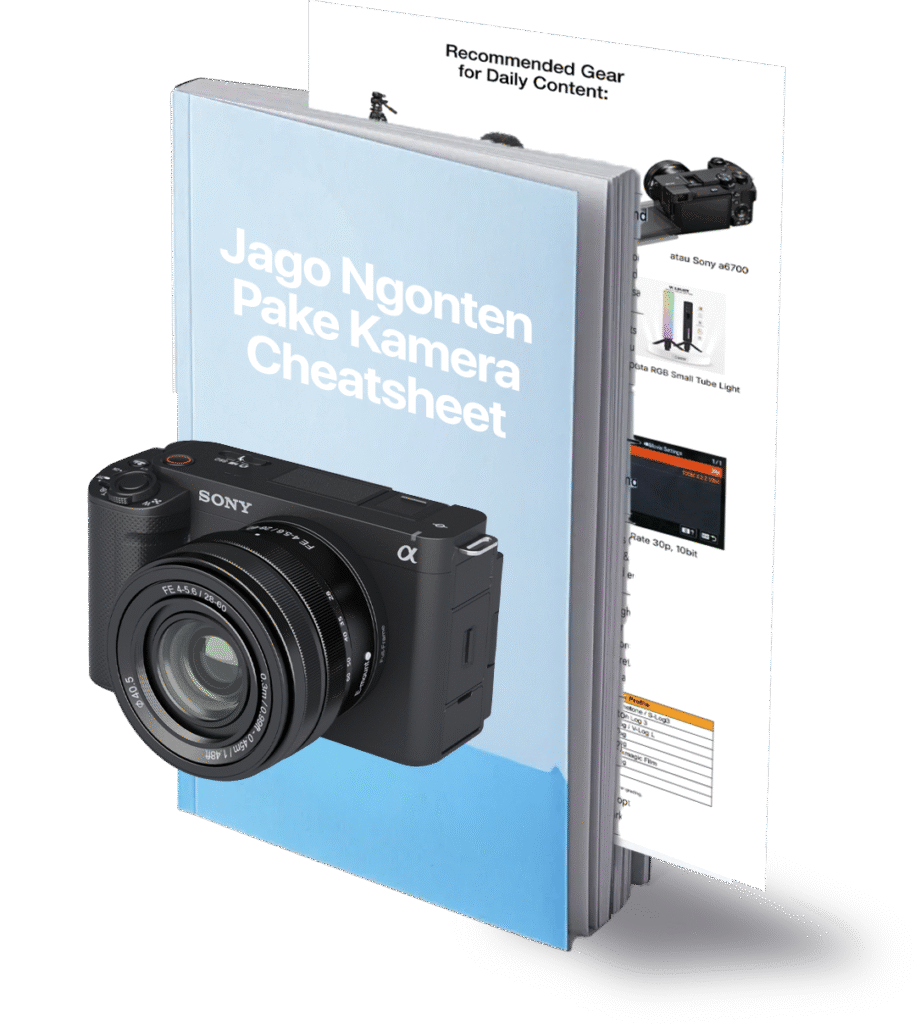 Newsletter - Cheatsheet Jago Ngonten Pake Kamera